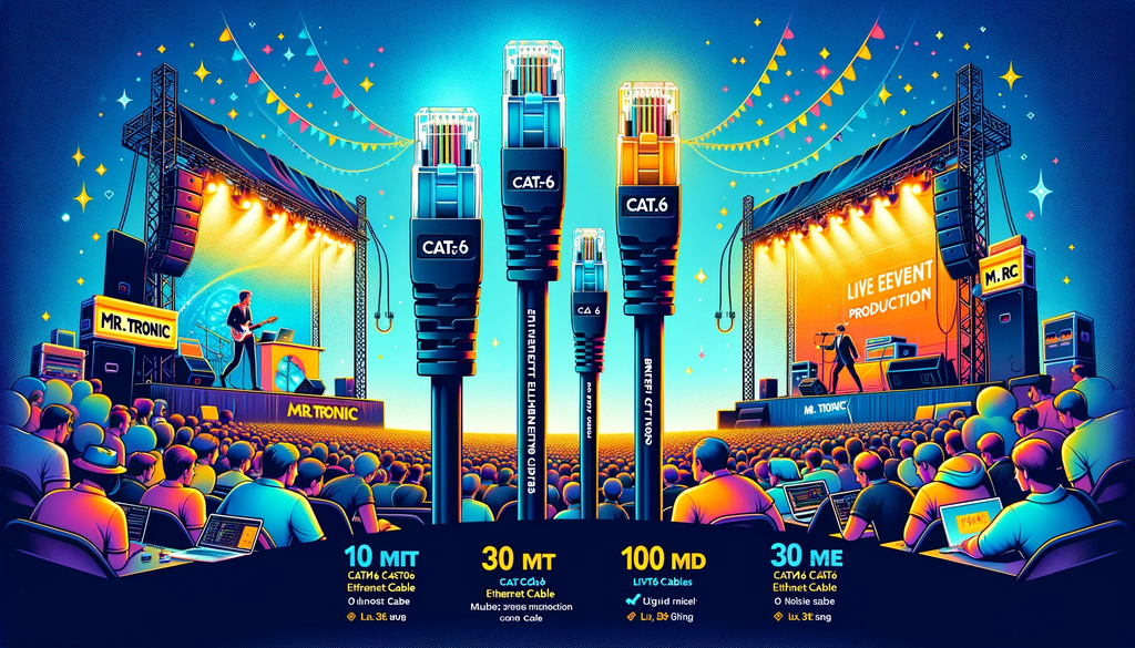 Role of Ethernet Cables in Event Production | Mr. Tronic