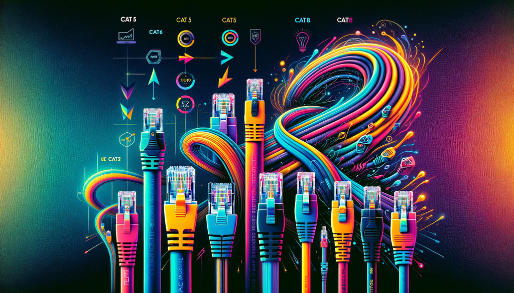 Dal CAT5 al CAT8: La storia evolutiva dei cavi Ethernet Mr. Tronic