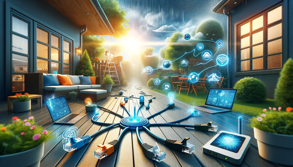 Elevating Outdoor Connectivity: The Mr. Tronic Cat6 100m Ethernet Cabl