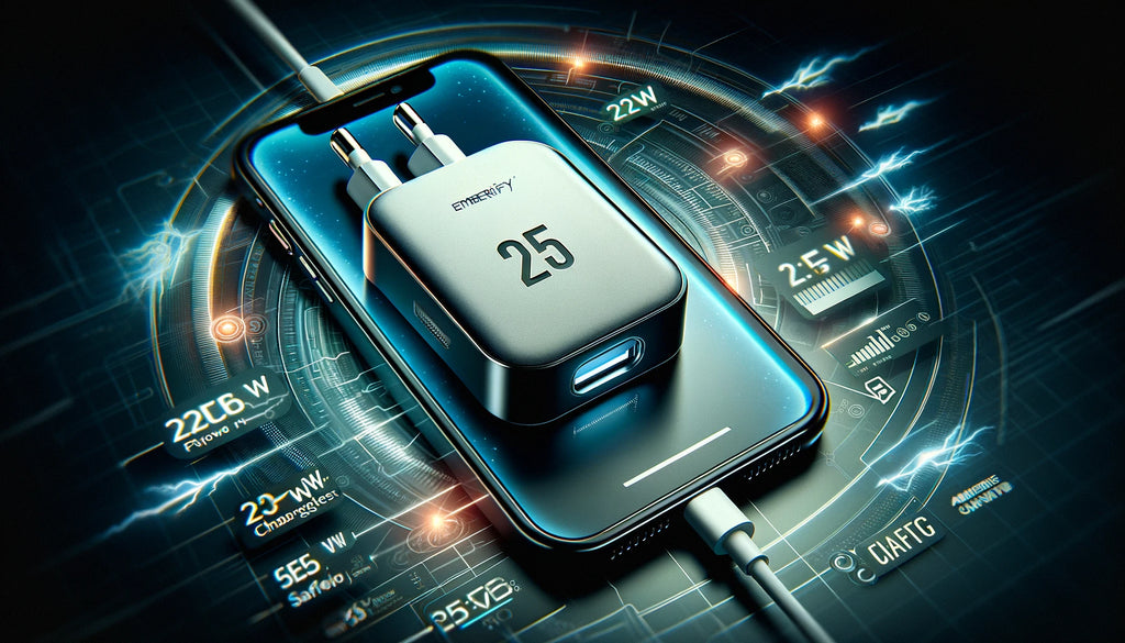 Descubre el Cargador Rápido de 25W para iPhone: La Solución Perfecta p ...