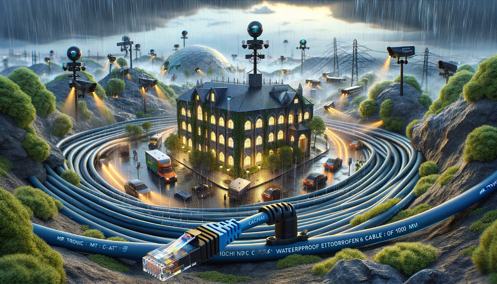 Conexión Sin Límites: Mr. Tronic Cable Ethernet Cat 6 Impermeable para