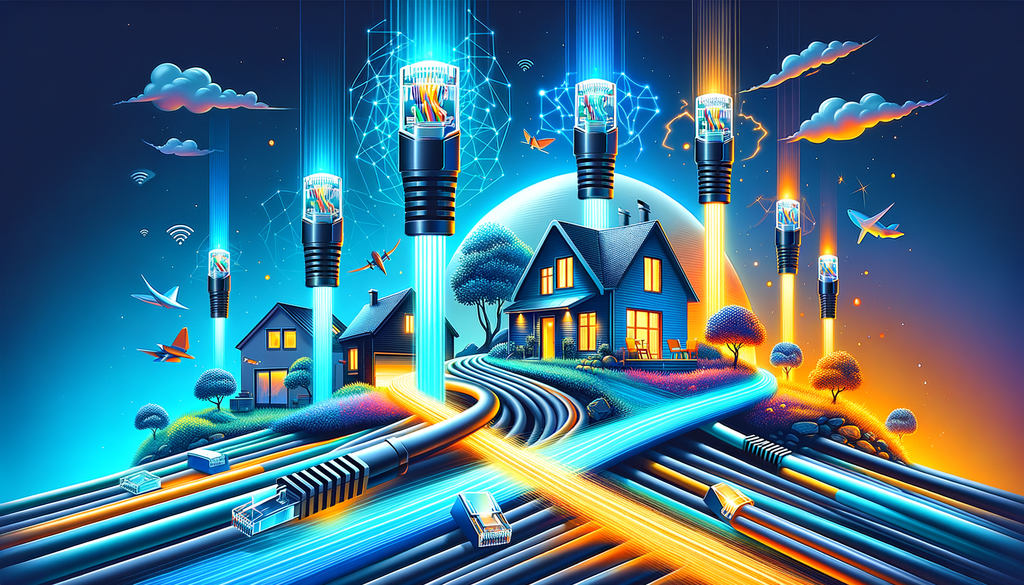 Réseau Extérieur Optimal avec les Câbles Ethernet de Mr. Tronic