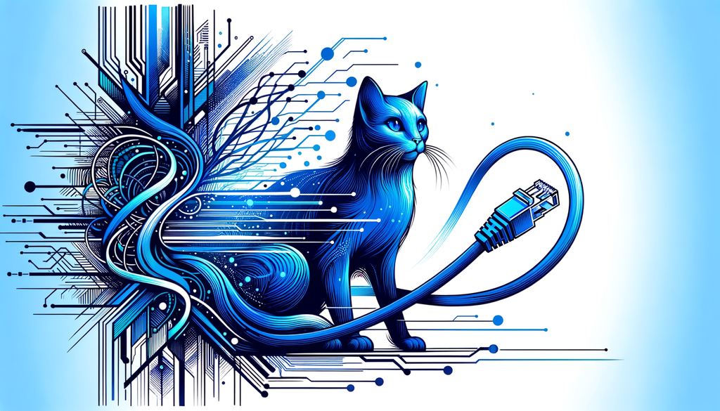 Boosting Productivity with Mr. Tronic Blue Cat 5E Ethernet Cable: A Co