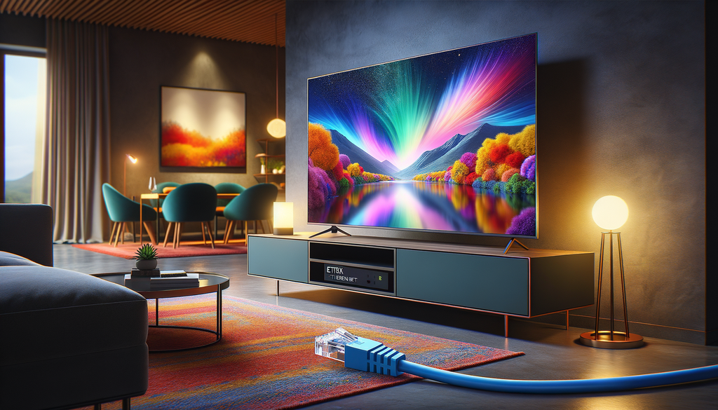 Enhance Your Smart TV Experience with Mr. Tronic Ethernet Cables