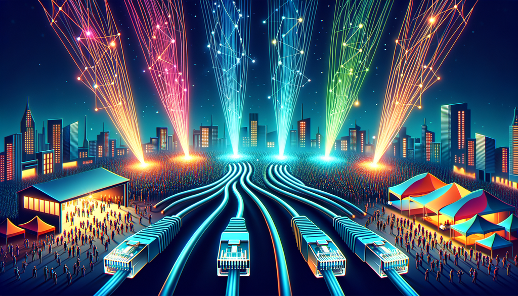 Enhancing Outdoor Event Connectivity with Mr. Tronic Ethernet Cables